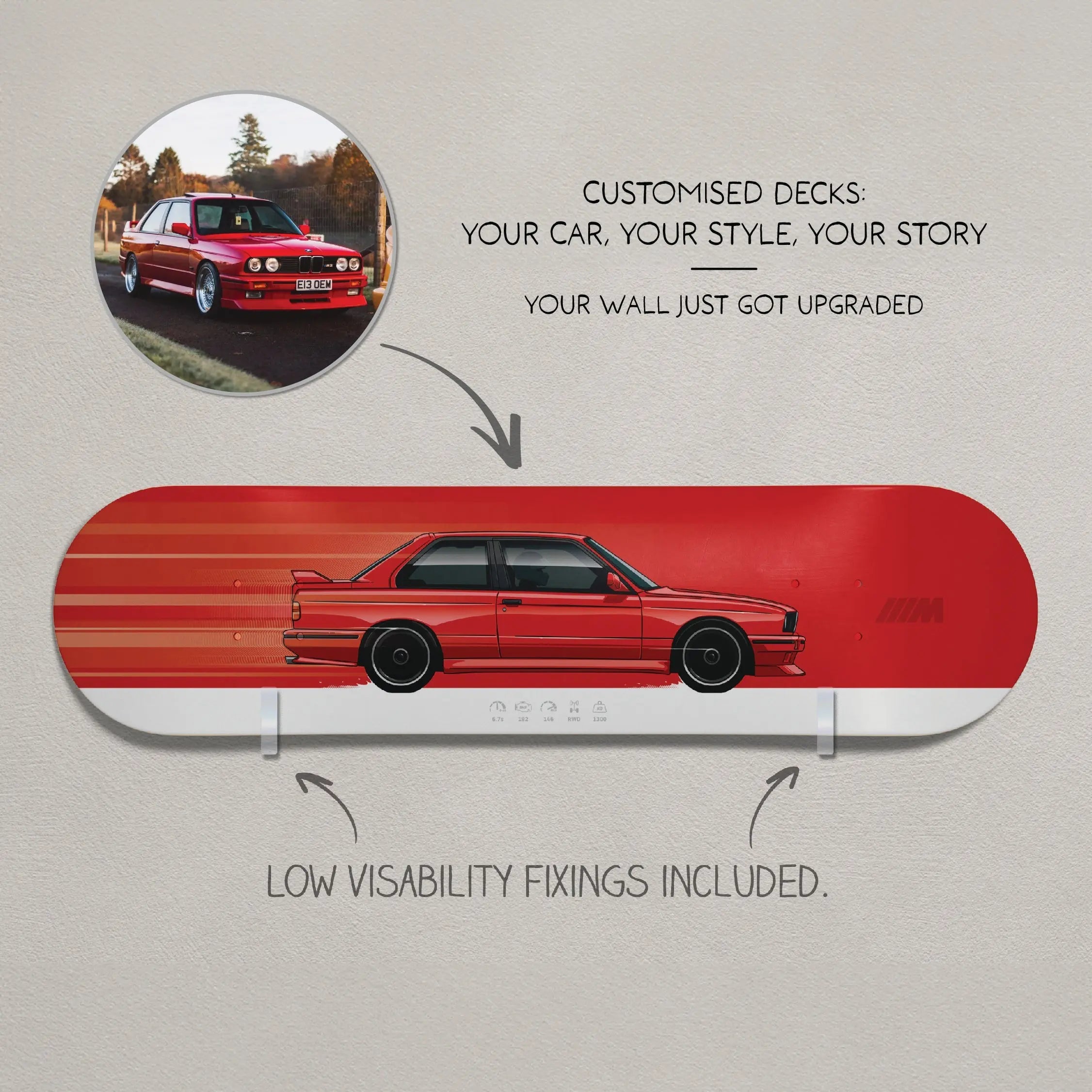 Commission a Skate Deck | Custom Car Skateboards & Automotive Art ...
