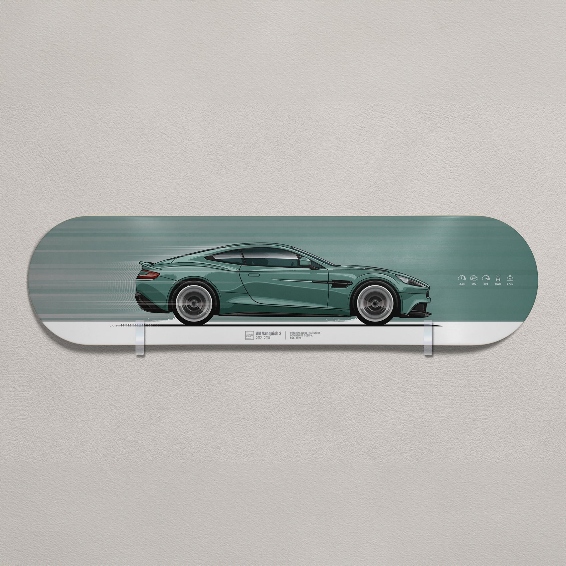 Custom Car Skateboards | Bespoke Automotive Art & Illustrations ...