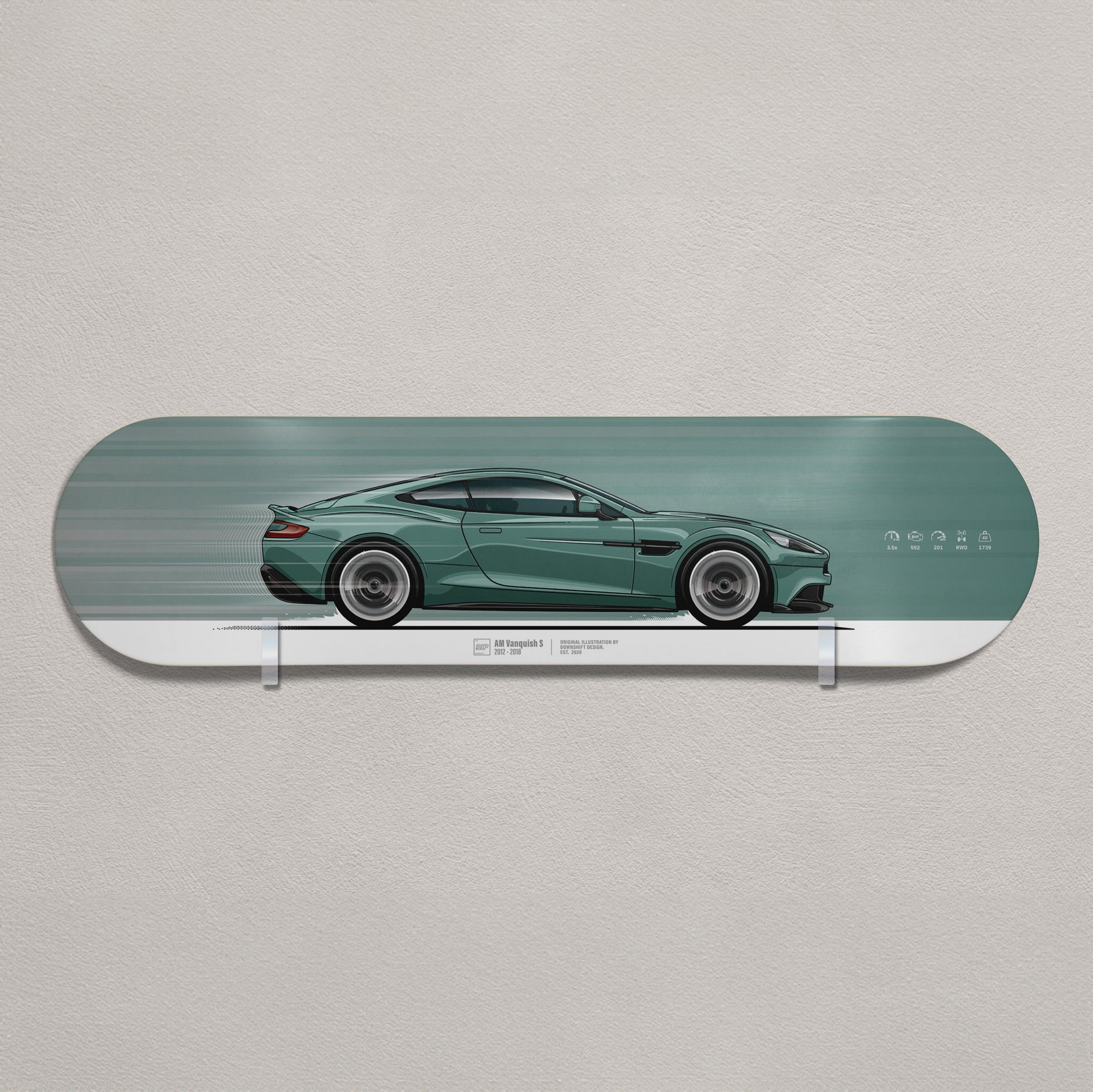 Custom Car Skateboards | Bespoke Automotive Art & Illustrations ...