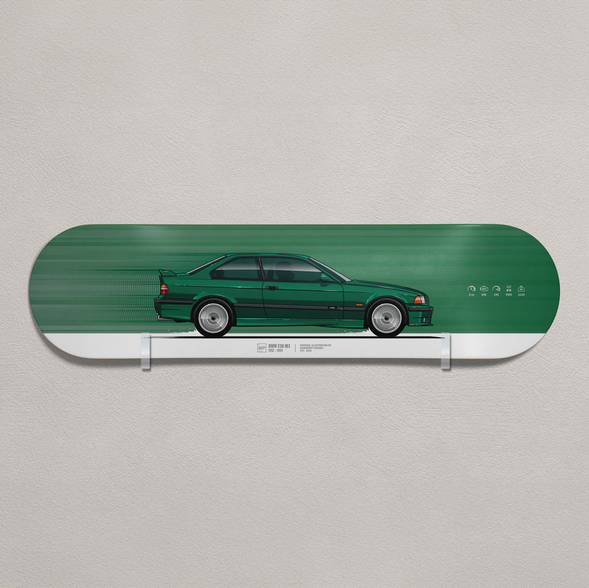 Custom Car Skateboards | Bespoke Automotive Art & Illustrations ...