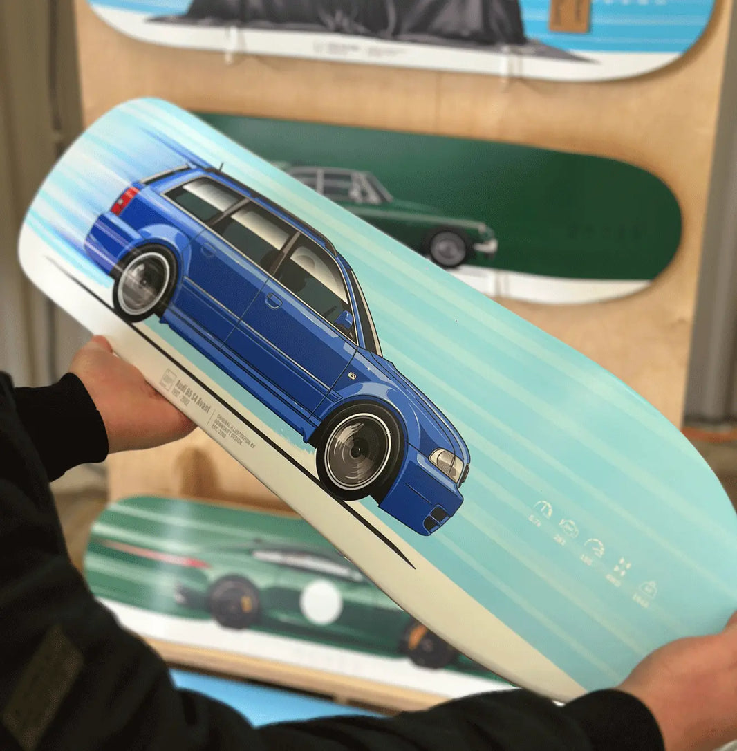 Custom Car Skateboards | Bespoke Automotive Art & Illustrations ...