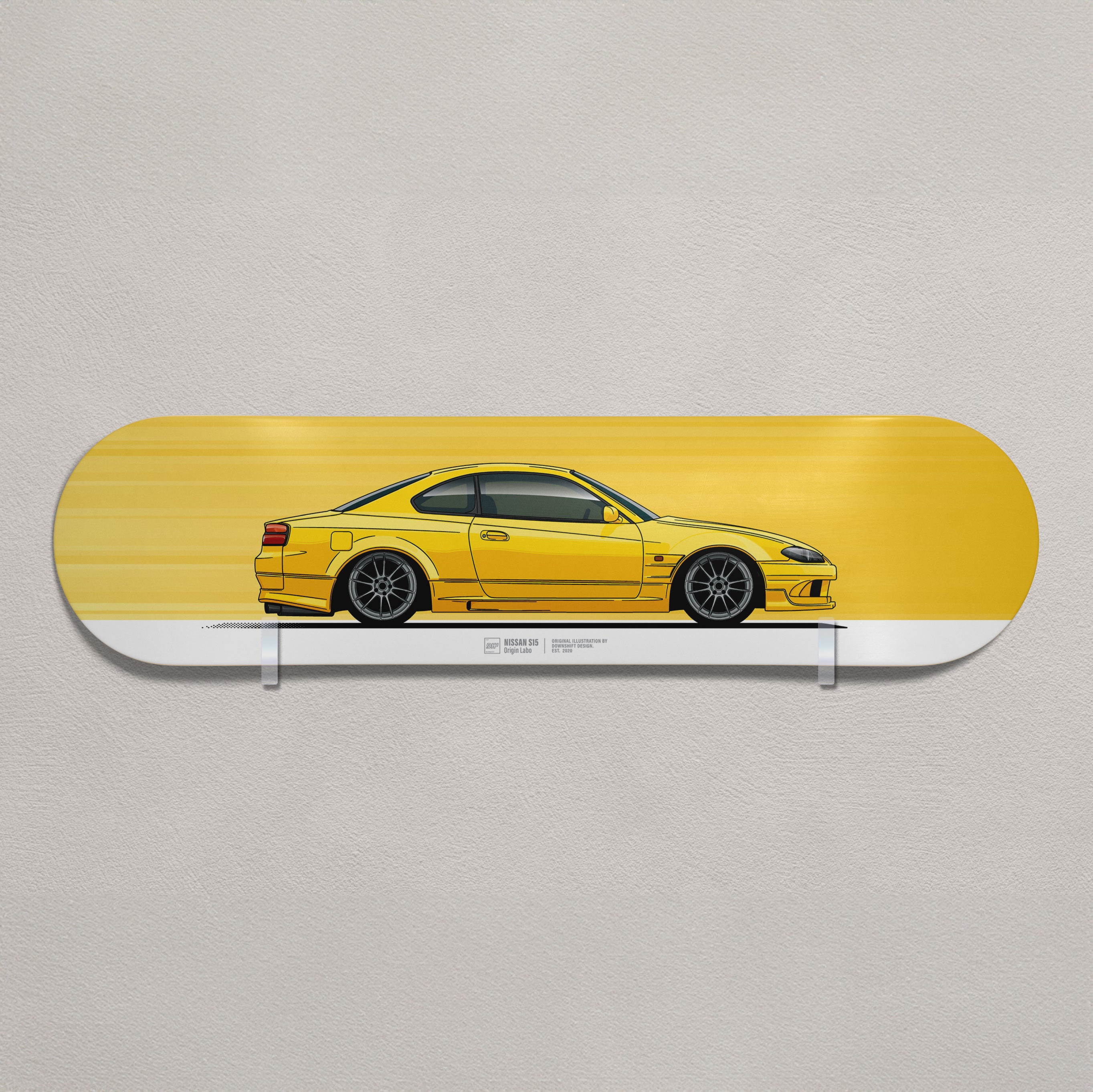 Nissan s15 Skate Deck | Custom Car Art by Downshift Design