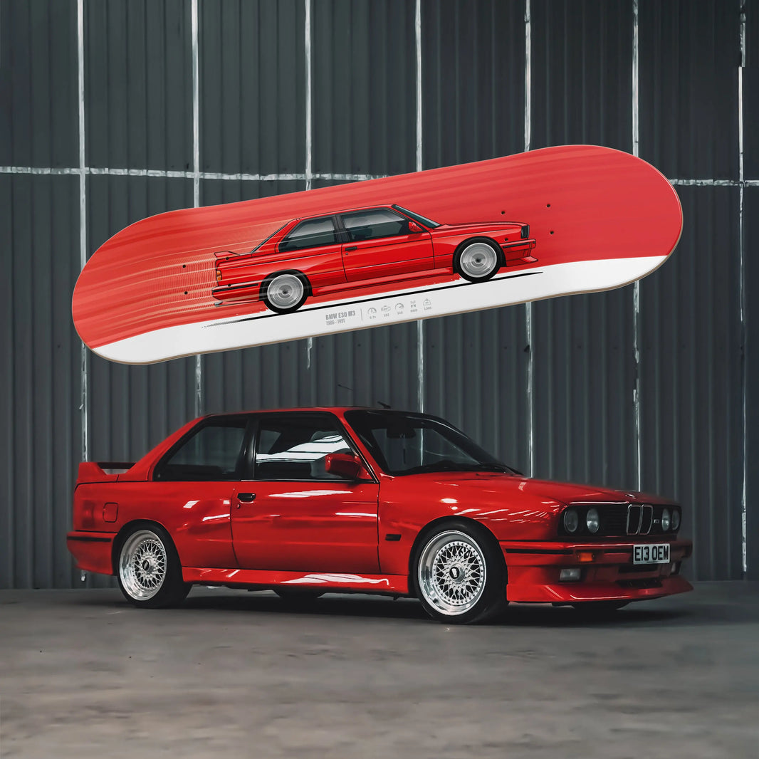 Custom Car Skateboards | Bespoke Automotive Art & Illustrations ...